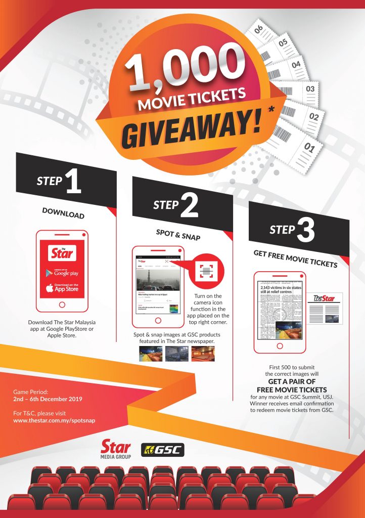 The Star x GSC Cinema 要送你去看戏！ – 988