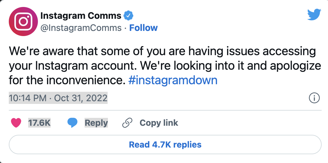 轮到IG故障了！用户账号遭停权！ – 988