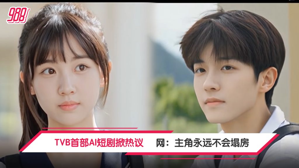 TVB首部AI短剧掀热议 网：主角永远不会塌房 – 988